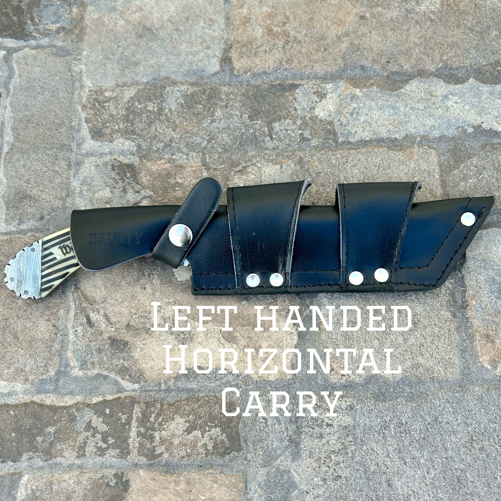 11” Doc Holiday - “We The People” Bone - Horizontal & Vertical Carry