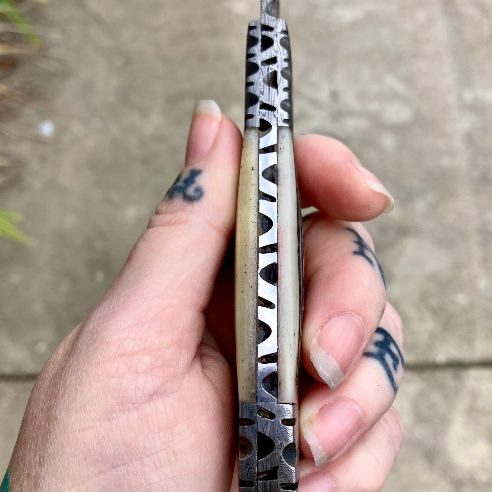 9” Al Capone - “We The People” Bone - Horizontal & Vertical Carry - PE