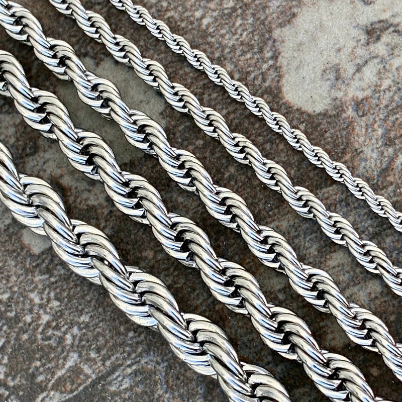 Necklace | Classic Rope Chain For Biker | Sanity Jewelry