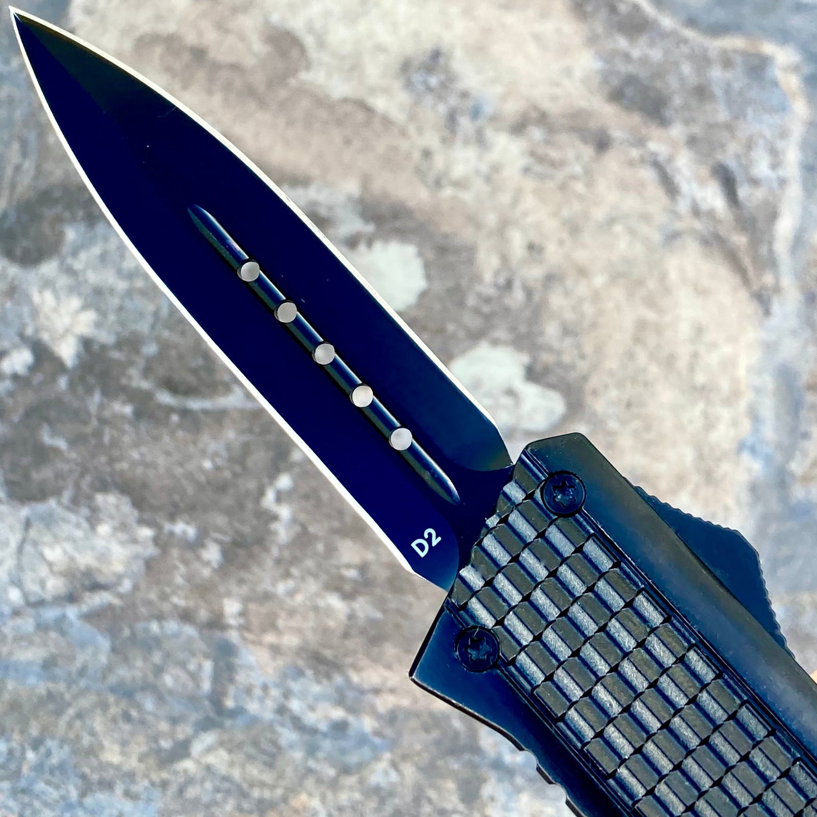 8" Frank Nitti Medium - "Prohibition Series" - Double Sided Smooth Bla