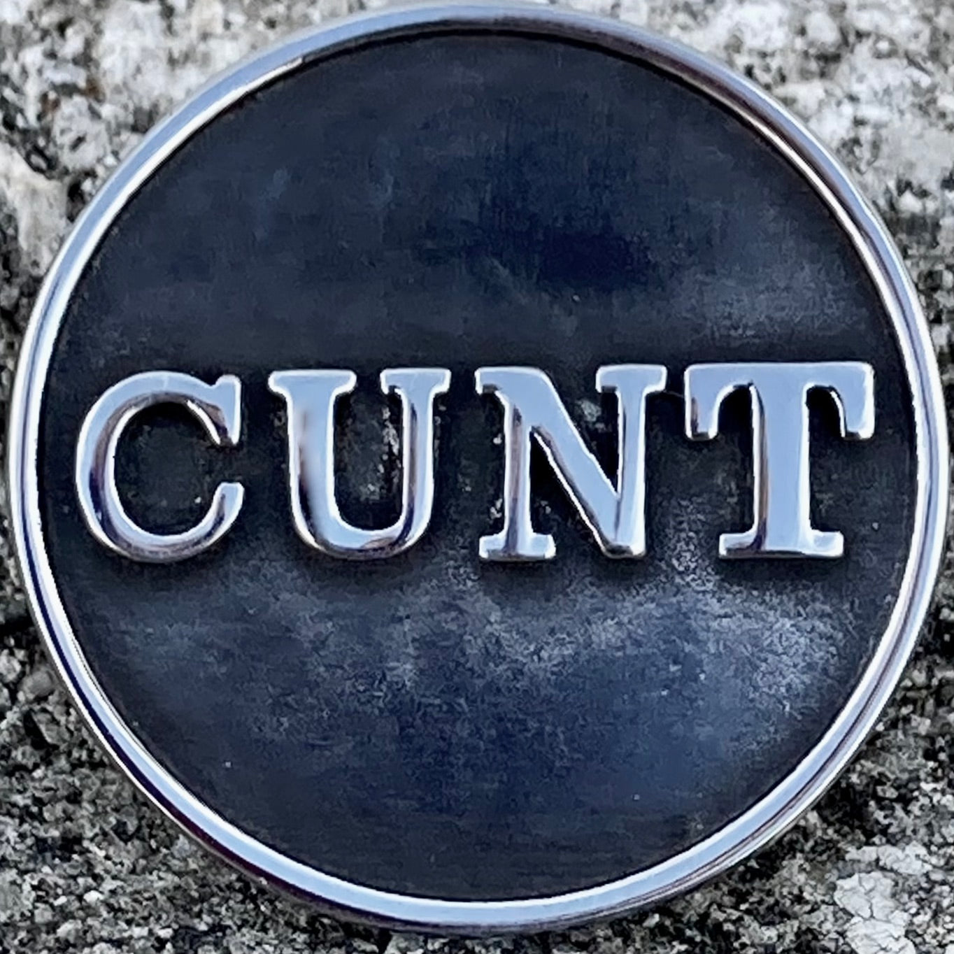 Vest Pin - C*NT - PIN02