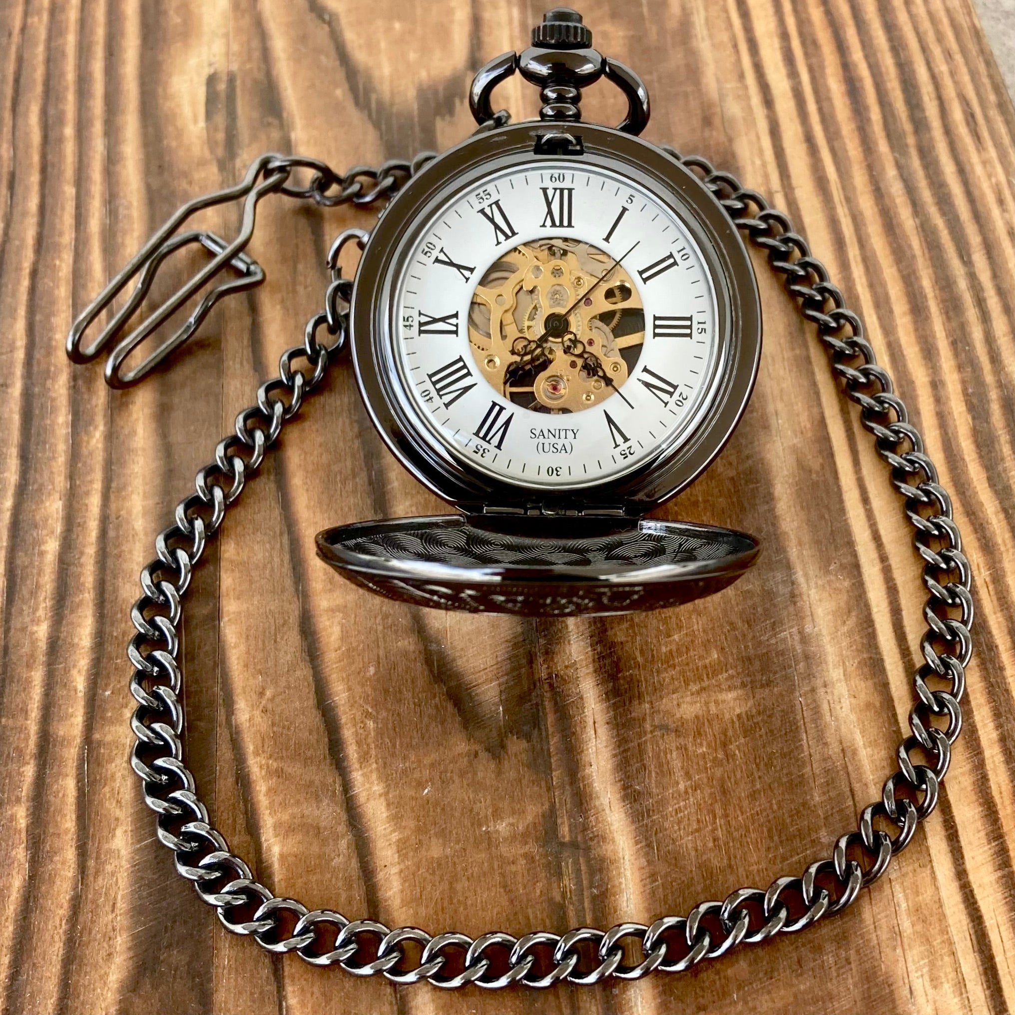 Pocket Watch - Galvanized - PW01