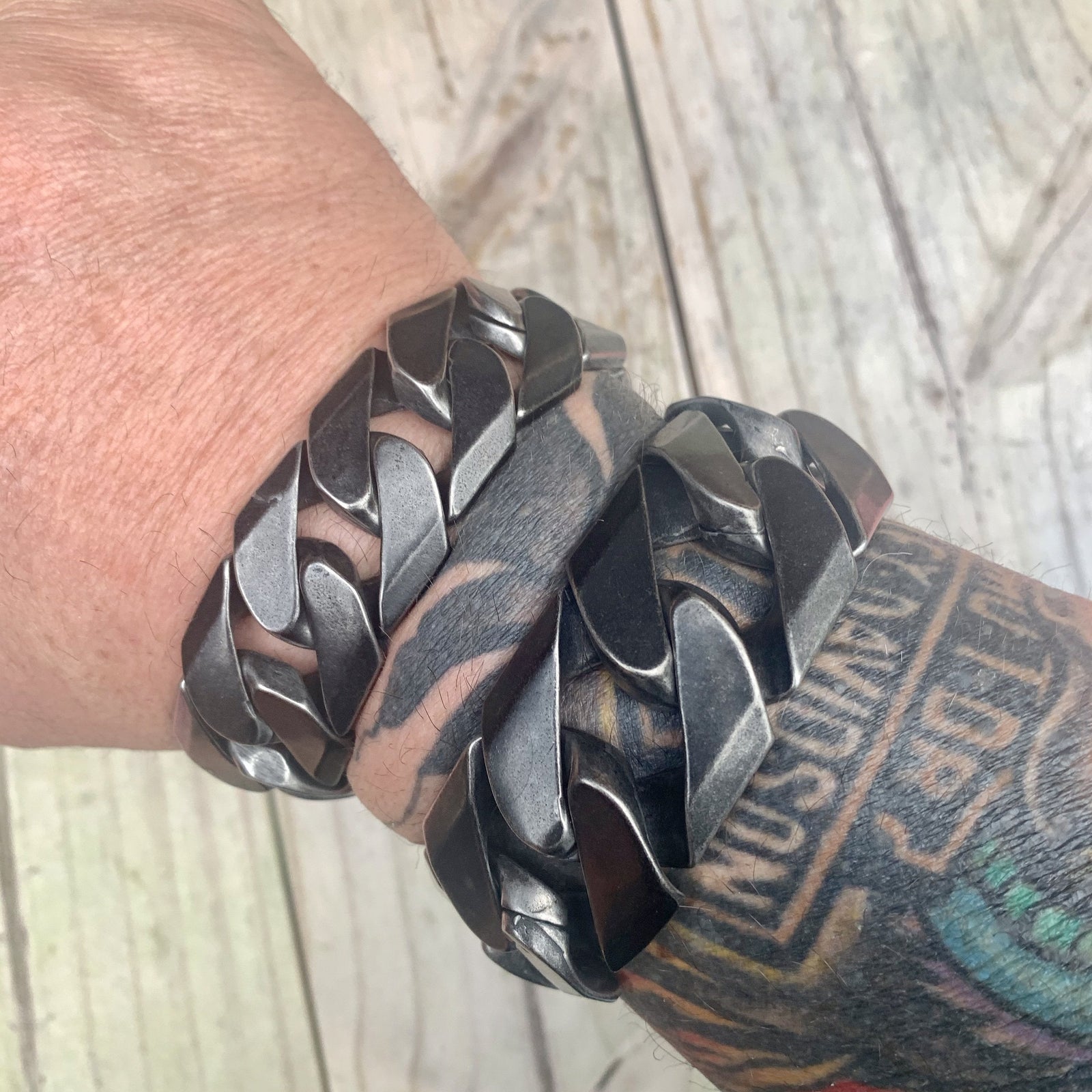 Bagger Bracelet | Gunmetal Stainless - The Classic | Sanity Jewelry